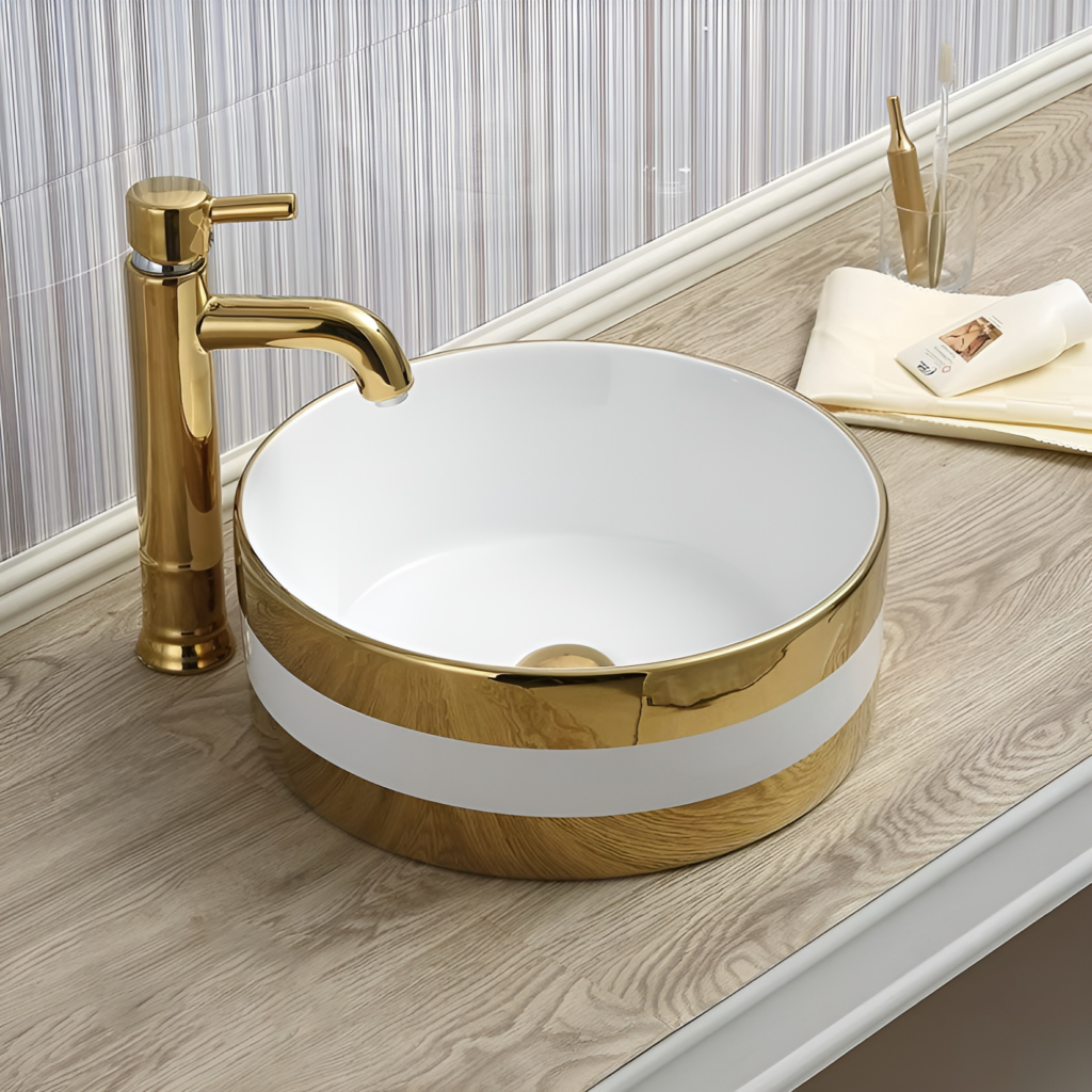 Chậu rửa lavabo đặt bàn HANJIN HJ-3012 - Thiết bị Vệ Sinh Nhật Minh